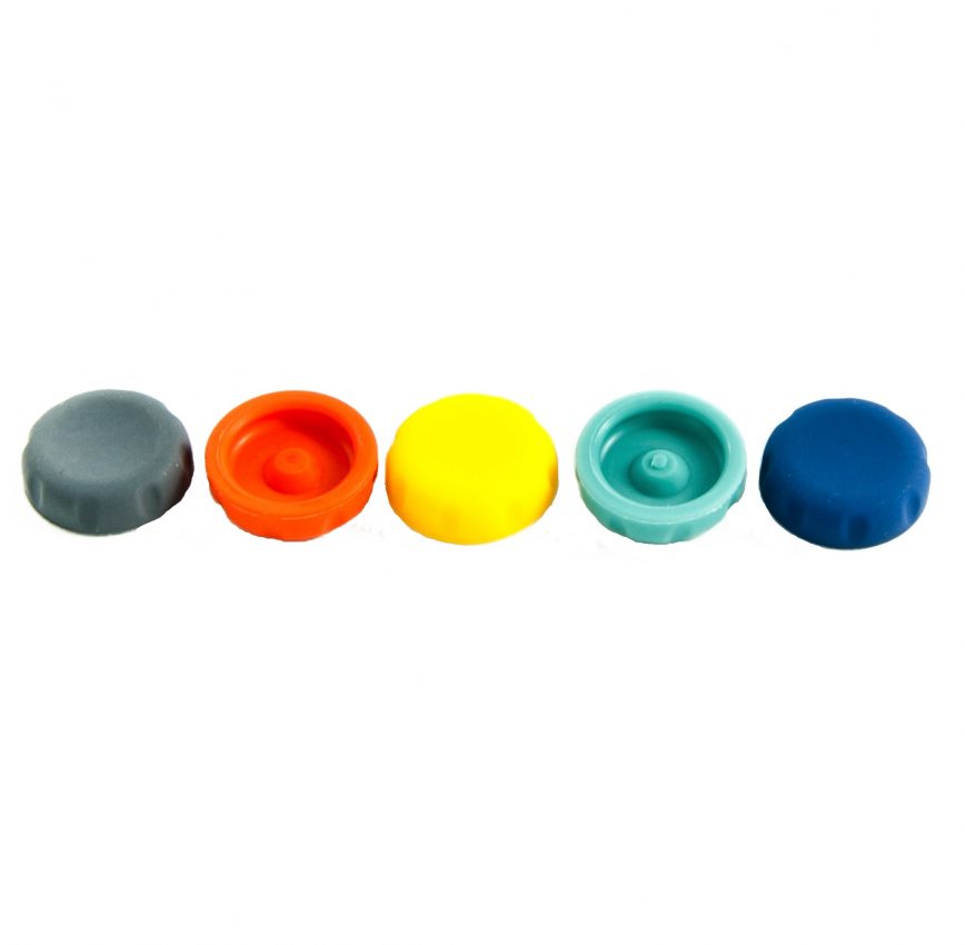 mLINE Caps, Single & Multichannel, All Volumes, Set of 5 Colors ...
