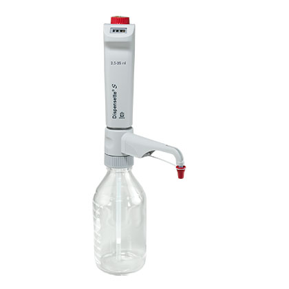 Dispensette S Bottletop Dispenser Digital Standard Valve 25mL BrandTech