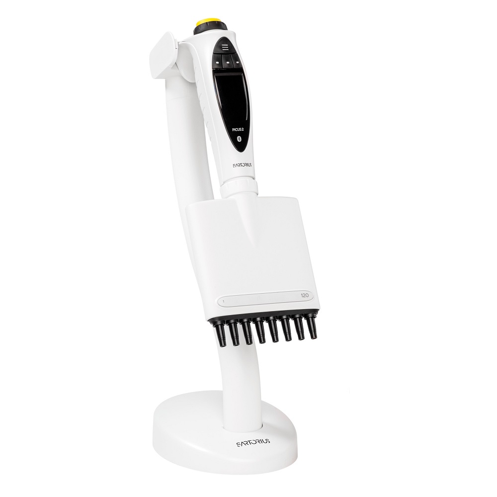 Picus 2 Electronic Multichannel Pipette, 8 Channel, 5-120μL (Sartorius ...