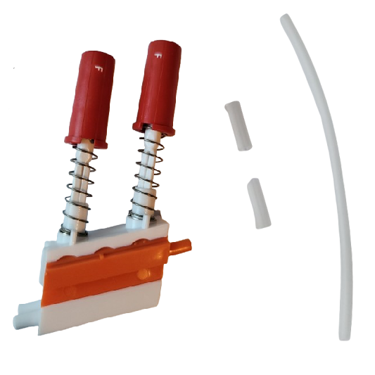 Portable Pipet-Aid XP Valve Body Assembly with Red Buttons (Drummond ...